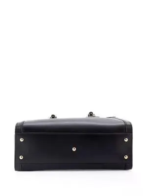Gucci Diana Nm Bamboo Handle Leather Small Tote Bag - Black