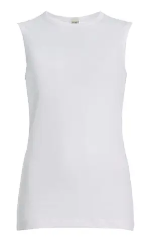 FLORE FLORE Flore Flore Esme Cotton Tank Top
