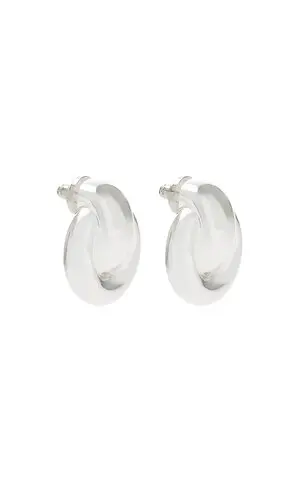 MEGA Door Knocker Sterling Vermeil Earrings