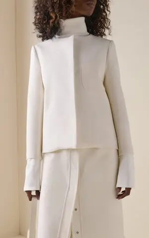 COURREGES Tailored Satin Jacket