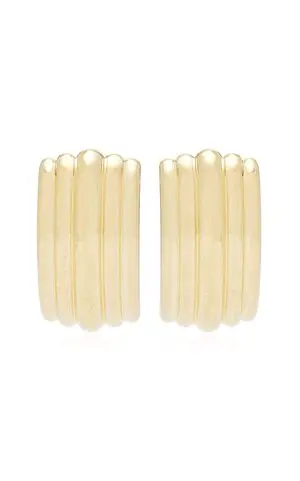 MEGA Large Waterfall 14k Vermeil Earrings - Gold