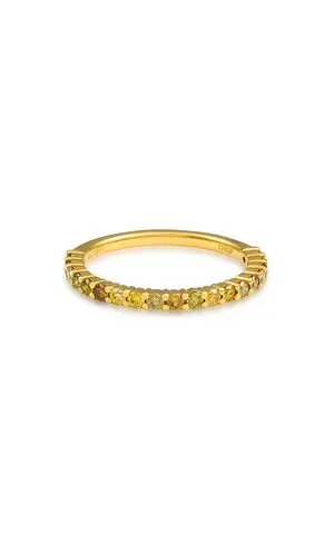KHEPRI Fancy Color Diamond Petite Eternity Band - Multi