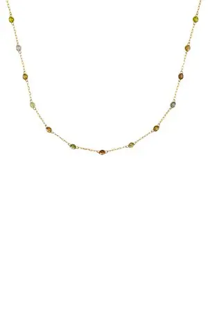 KHEPRI Fancy Color Drill Diamond Necklace - Multi