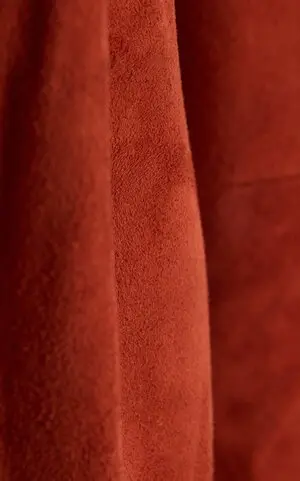 ST. AGNI Exclusive Suede Cocoon Jacket