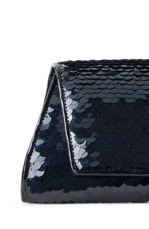 Akris Small Anouk Sequin Trapazoid East/west Clutch