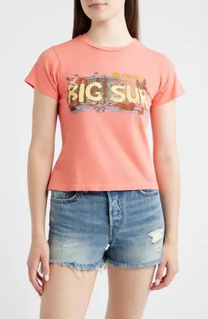 Daydreamer Big Sur Graphic T-shirt - Blossom