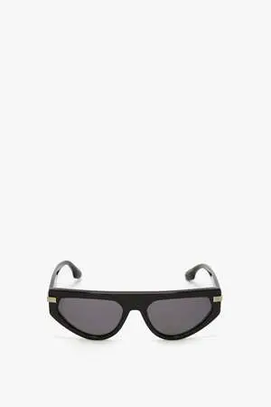 Victoria Beckham Visor Hinge-detail Sunglasses