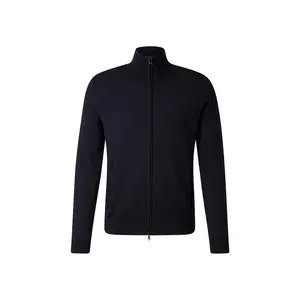 Bogner Oscar Virgin Wool Knit Jacket - Navy