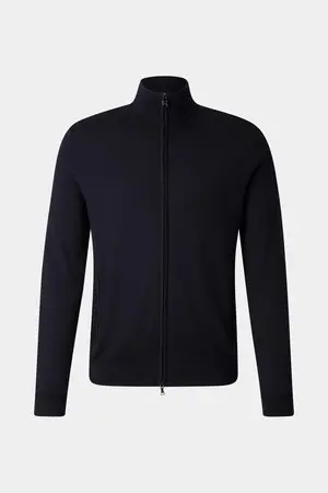 Bogner Oscar Virgin Wool Knit Zip-up Jacket
