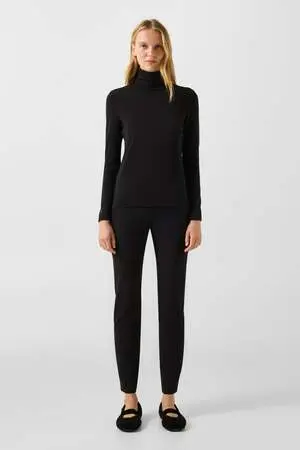 Bogner Katinka Long-sleeve Turtleneck Top - Black