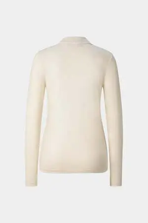 Bogner Whoopy Long-sleeve Polo Top In Merino Wool