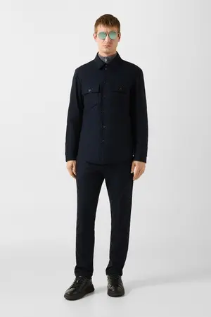 Bogner Olli Wool Mix Shirt Jacket