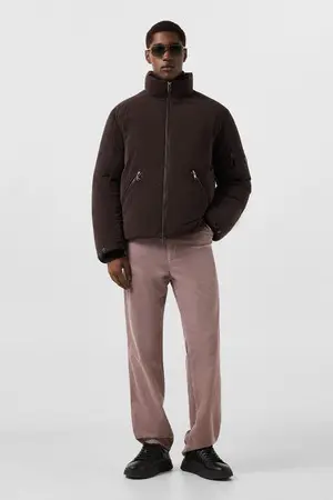 Bogner Bert Corduroy Down Jacket - Coffee