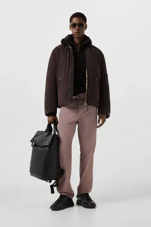 Bogner Bert Corduroy Down Jacket - Coffee