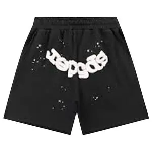 SP5DER Og Web Logo Sweatshort - Black