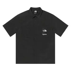 Supreme X The North Face Trekking Short-sleeve Shirt - Black