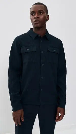 Vuori Tech Waffle Shirt Jacket