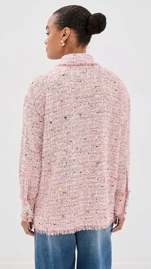 Balmain Light Tweed Overshirt