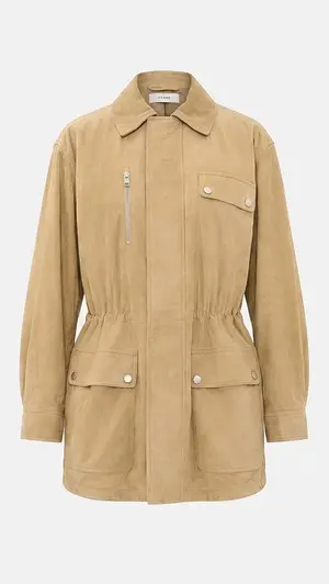FRAME The Suede Safari Jacket