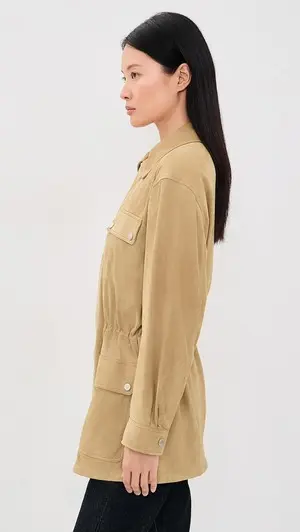 FRAME The Suede Safari Jacket