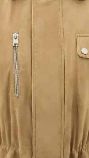 FRAME The Suede Safari Jacket
