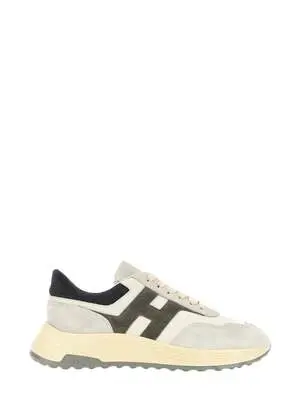 Hogan Premium Leather & Suede Sneakers - White