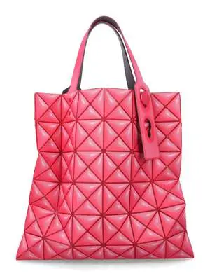 Issey Miyake Geometric Tote Handbag - Cherry Pink