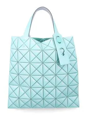Issey Miyake Mini Geometric Tote Handbag - Mint Green