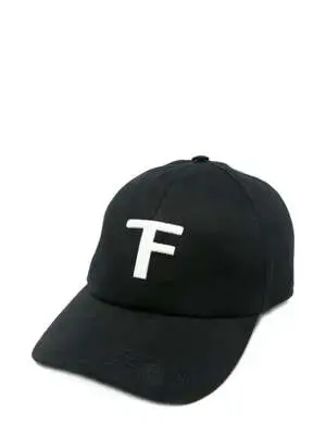 TOM FORD Logo Baseball Cap - Black