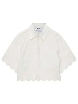 MSGM Button-fastening Shirt - White