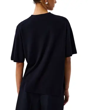 Whistles Fine Knit Tee