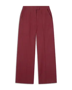 Whistles Petite Full Length Pintuck Trousers