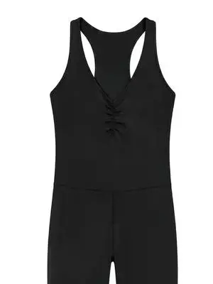 Splits59 Darci Airweight Ruched Stirrup Jumpsuit