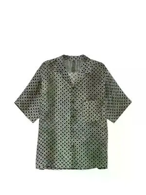 ZIGGY CHEN Printed Shirt - Grey