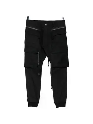 D HYGEN Jacquard Cargo Pants - Black