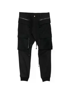 D HYGEN Jacquard Cargo Pants - Black