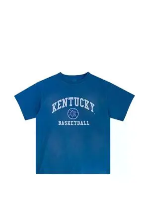 ERIC EMANUEL College Kentucky Logo-print T-shirt - Blue