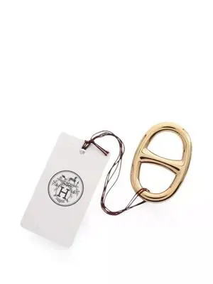Hermès 2010s Chaîne D'ancre Scarf Ring - Gold