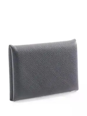 Hermès 2024 Calvi Leather Coin Purse