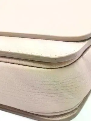 Burberry D-ring Leather Shoulder Bag - Neutrals