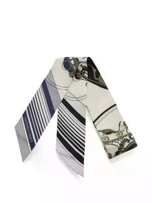 Hermès 2000s Ex-libris Twilly Scarf