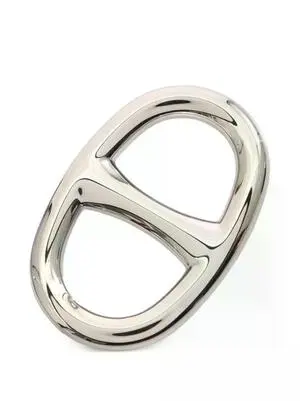 Hermès Chaine D'ancre Scarf Ring - Silver