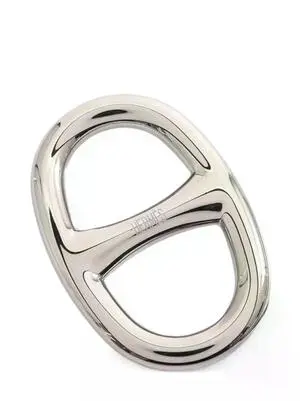 Hermès Chaine D'ancre Scarf Ring - Silver