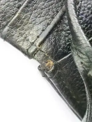Saint Laurent 2000s Triangle-plaque Shoulder Bag - Black