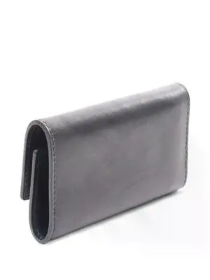 Hermès Calf Leather Key Case With Silver-tone Hardware