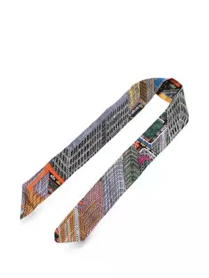 Hermès 2010s Pantin City Twilly Scarf