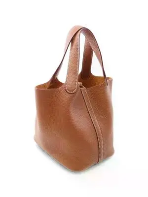 Hermès 2023 Pm Picotin Lock Bucket Bag - Brown