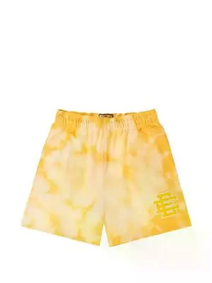 ERIC EMANUEL Tie Dye Basic Shorts - Yellow