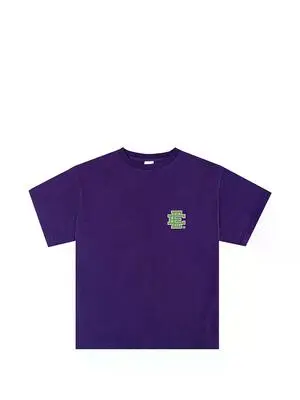 ERIC EMANUEL Logo-print T-shirt - Purple