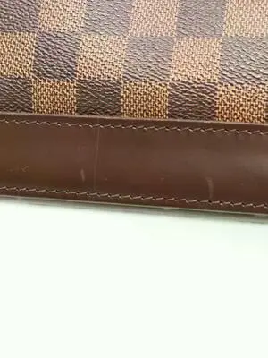 LOUIS VUITTON 2006 Alma Damier Ebène Handbag